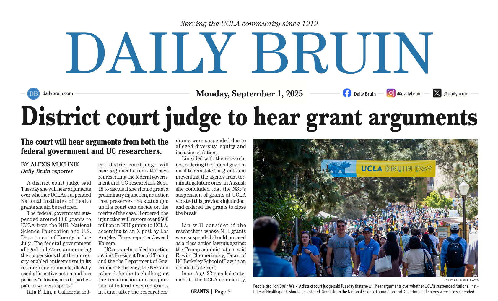 Daily Bruin Print Issue – Sept. 1, 2025 - Daily Bruin